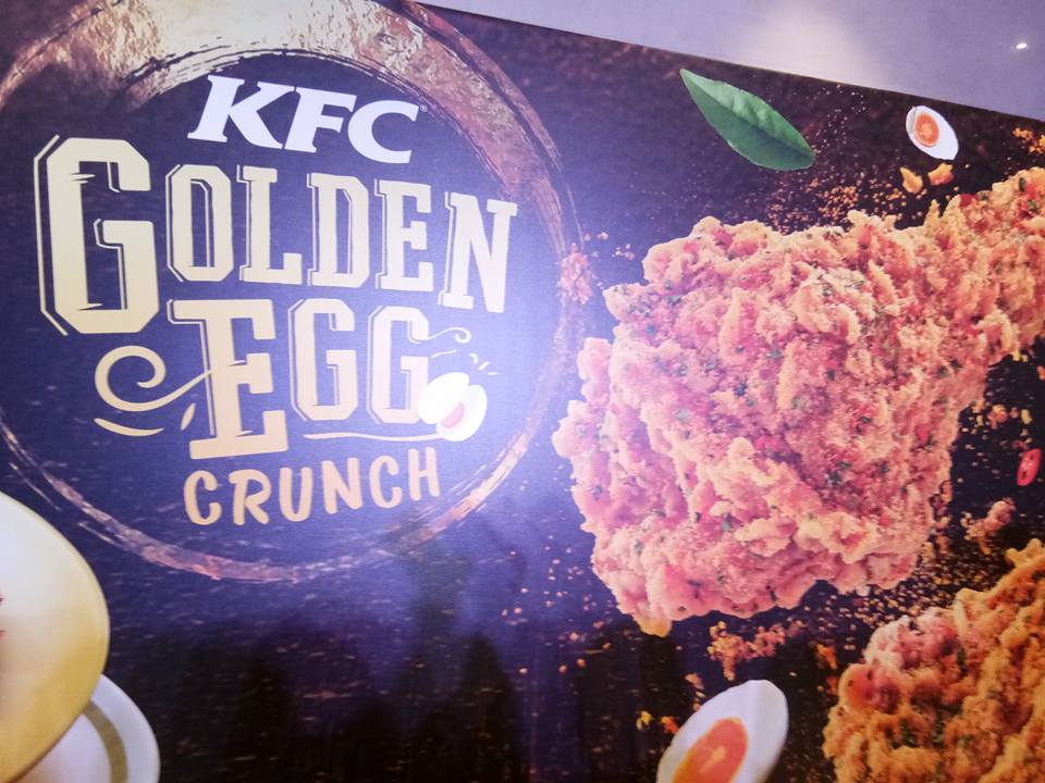 KFC Golden Egg Crunch Istimewa Sempena Tahun Baru Cina 2018