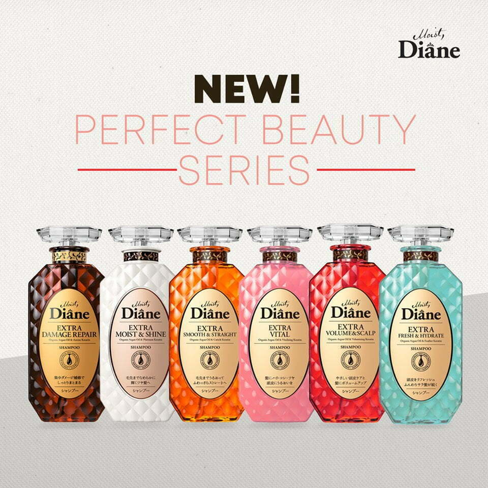 Moist Diane Launch Its New Perfect Beauty Series With Signature Argan ...