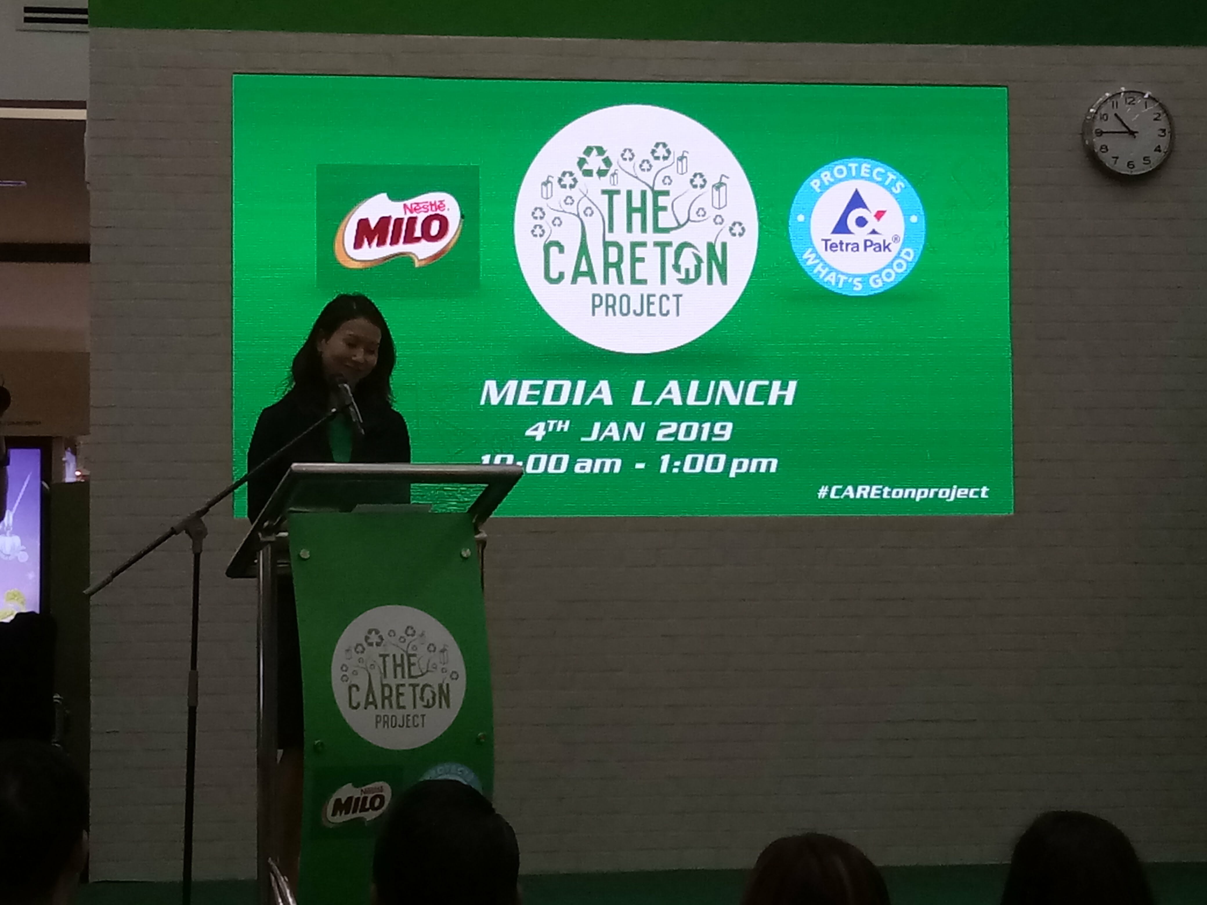 Projek CAREton 2019 Jalinan Antara Tetra Pak ® dan Nestlé MILO ® UHT