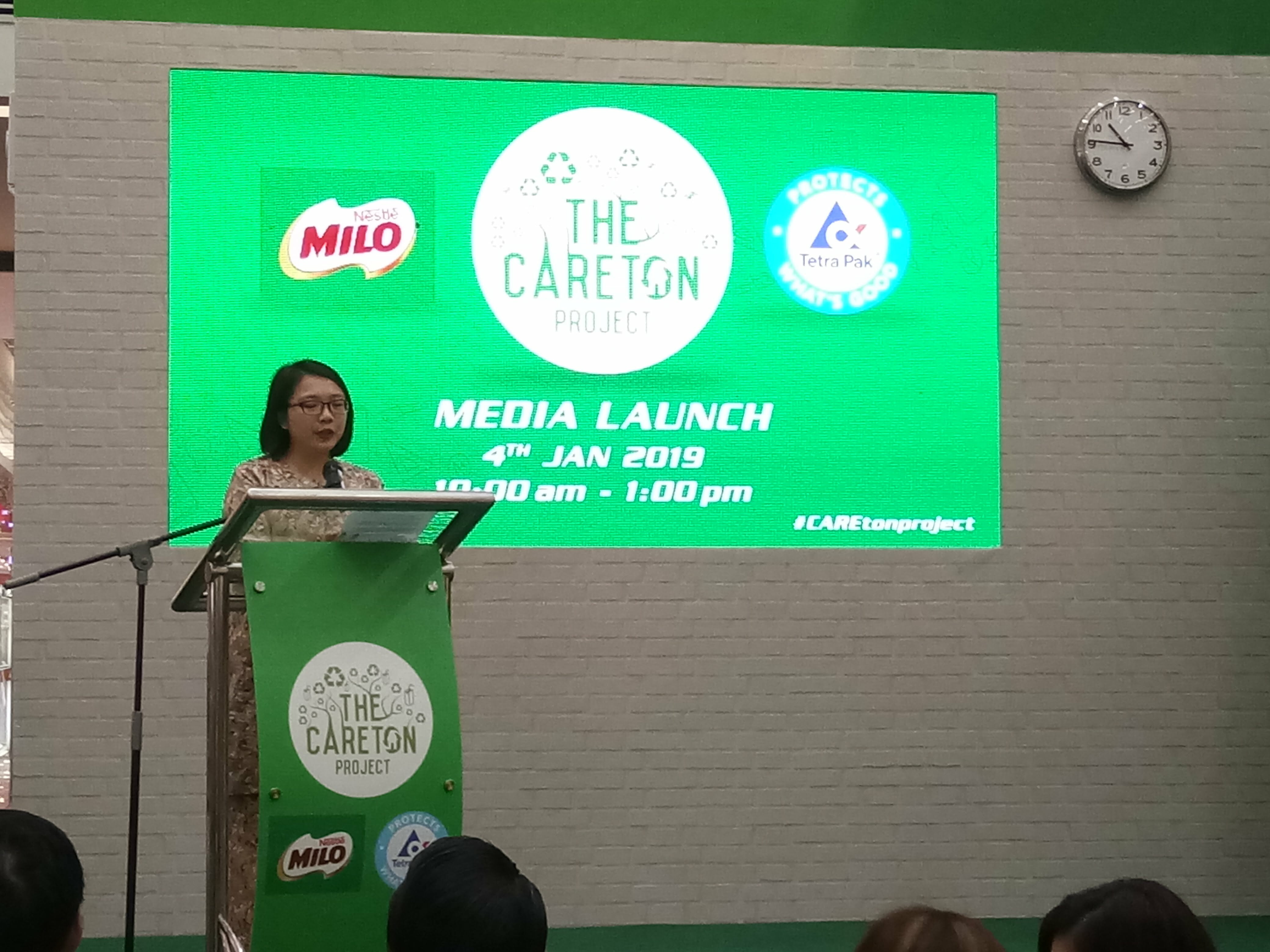 Projek CAREton 2019 Jalinan Antara Tetra Pak ® dan Nestlé MILO ® UHT