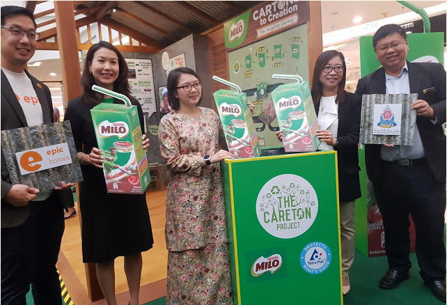 Projek CAREton 2019 Jalinan Antara Tetra Pak ® dan Nestlé MILO ® UHT