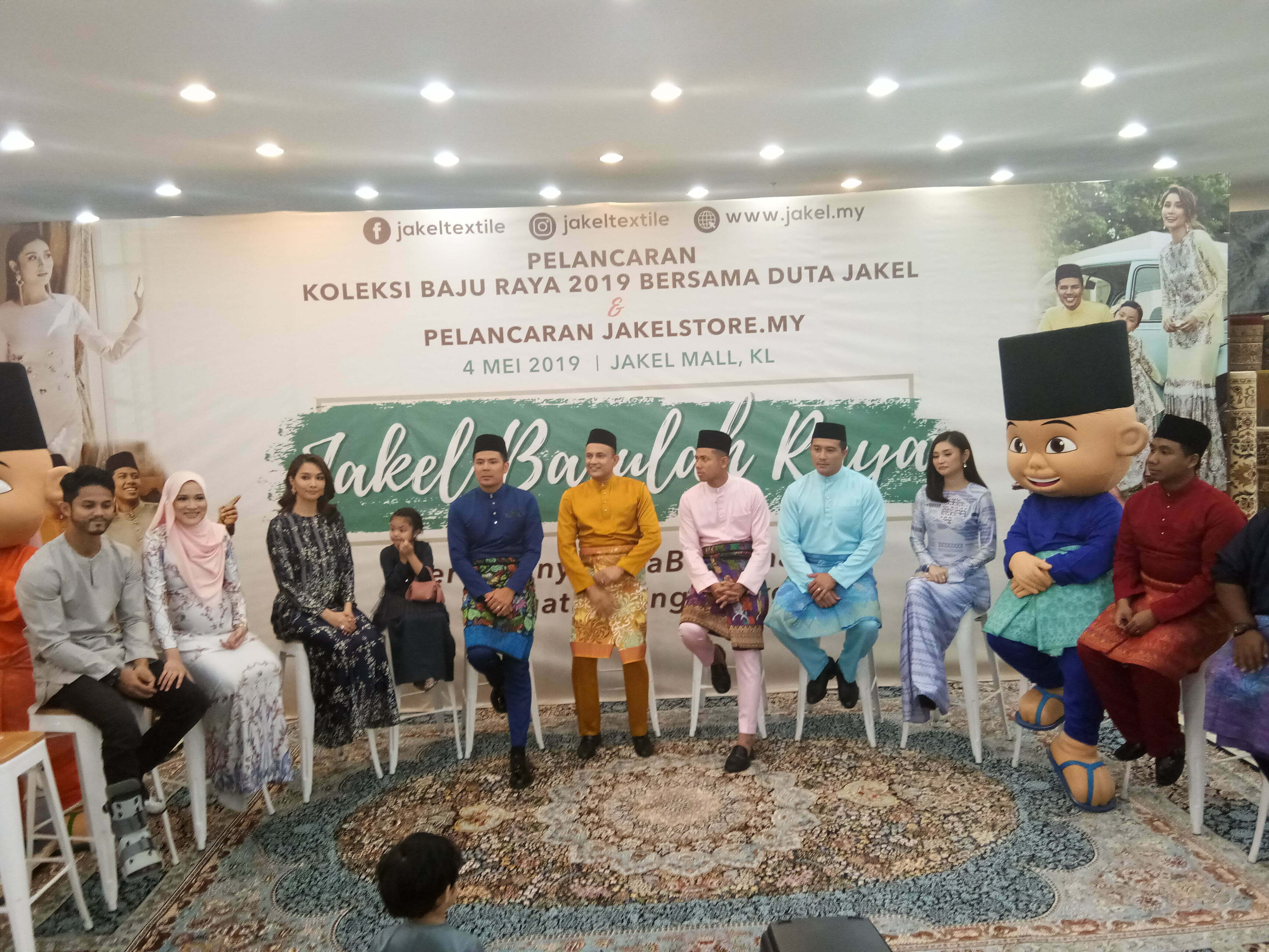 Bersama Duta Jakel Untuk Koleksi Jakel Baju Raya 2019 & Pelancaran ...