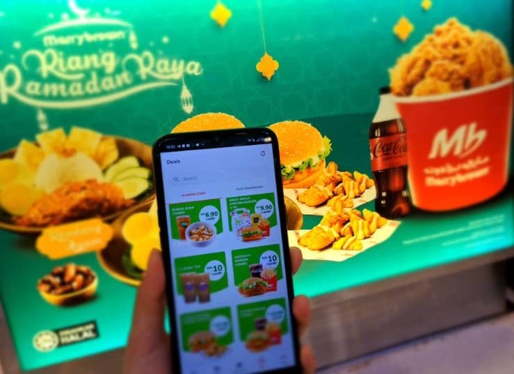 MARRYBROWN KINI MAJU SELANGKAH DENGAN MOBILE APPS, AMAZING!