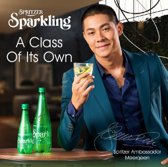 SPRITZER SPARKLING LEMON- A DISTINCTIVE NEW YEAR CAMPAIGN!